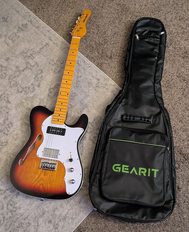 GEARIT GTL 200 - Thinline Telecaster Copy 2024 - 3-Tone | Reverb