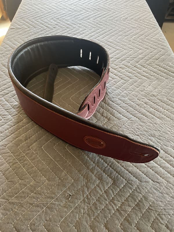 Levy’s 4.5 inch Bass Strap Burgundy | Reverb