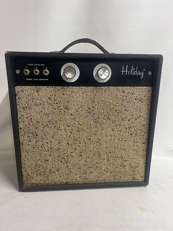 Vintage Holiday Model 204 1960's tube amp | Reverb