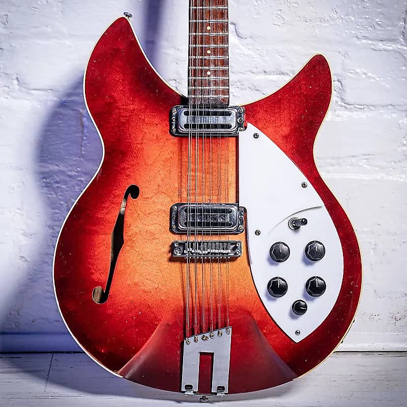 Rickenbacker 360-12 Rose Morris Model (1993) Ex Steve Howe | Reverb