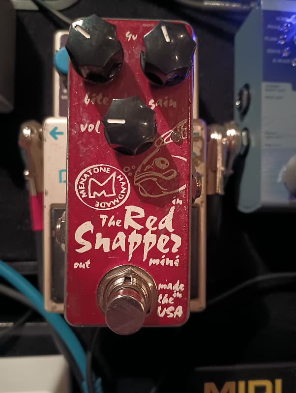 Menatone Red Snapper Mini 2020s - Red | Reverb