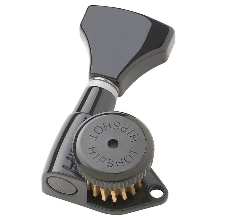 NEW Hipshot Grip-Lock Staggered LOCKING TUNERS 6 In Line | Reverb