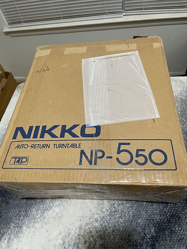 NIKKO NP 550 Auto Return Turntable | Reverb