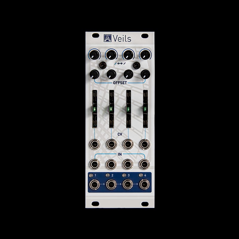 Mutable Instruments Veils v2 Eurorack Quad VCA Clone Module | Reverb