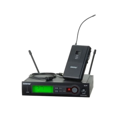 Shure SLX14/85-H5 Wireless System with WL185 Lavalier | Reverb
