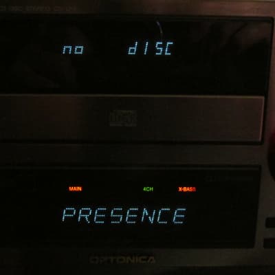 Sharp OPTONICA CD-U10 Stereo-CD/Dual Cassette/Amp/Tuner-AS | Reverb