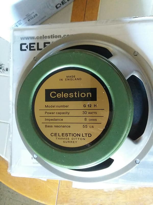 G12H 30 Watt Celestion Greenback | Reverb