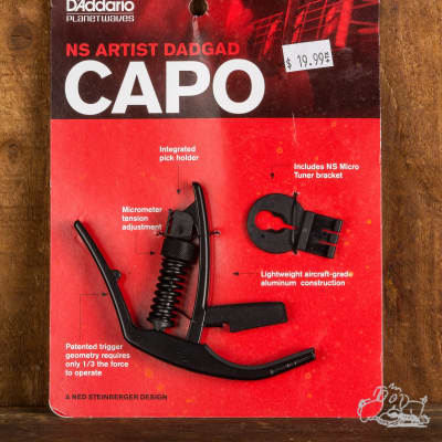 SpiderChord Alternative Tuning Capo - Black | Reverb