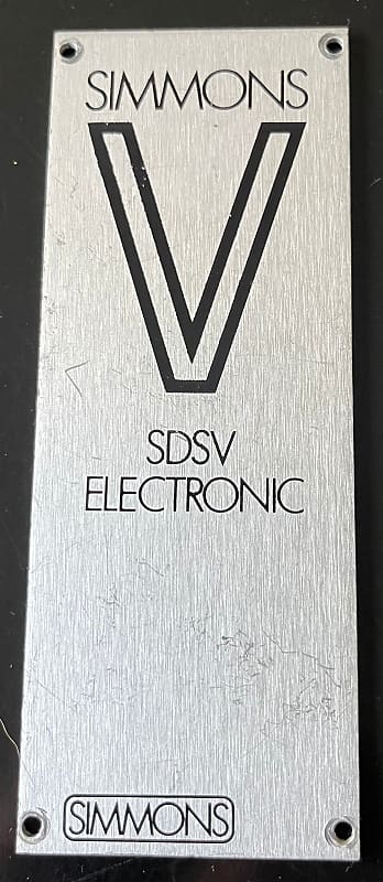 Simmons SDSV Brain Blank Plate | Reverb