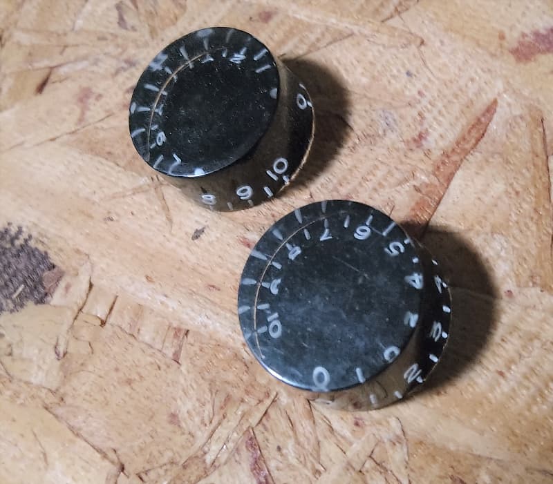Gibson Speed Knobs pair vintage original 1970s-early 80s | Reverb