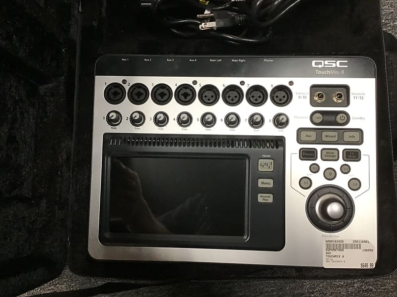 QSC TM8 TouchMix 8 Digital Mixer | Reverb