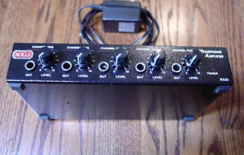 Rolls RA53 Black | Reverb