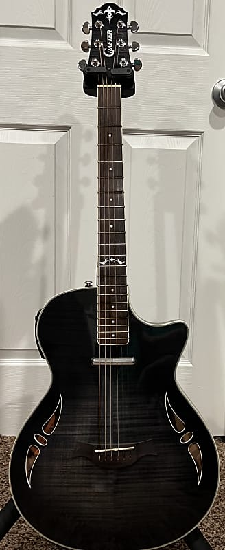 Crafter SA Hybrid MIK 2000s - Transparent Black | Reverb