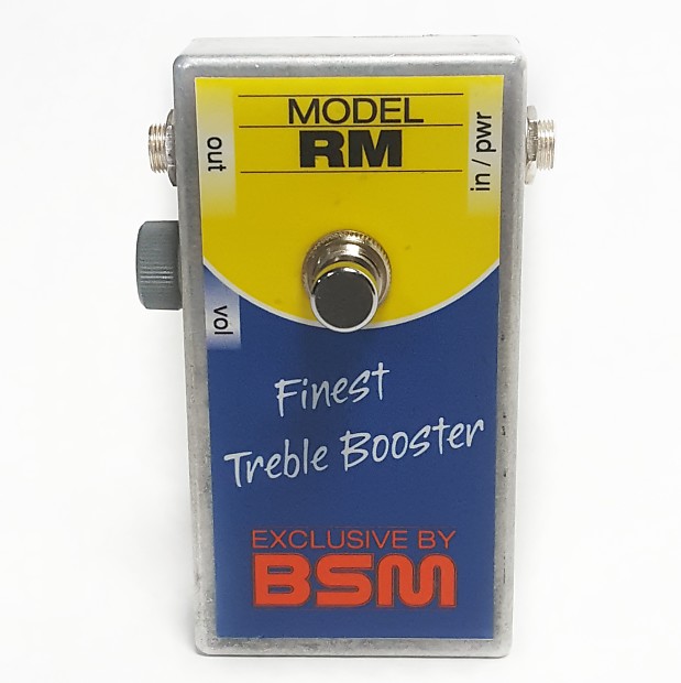 BSM RM Treble Booster | Reverb