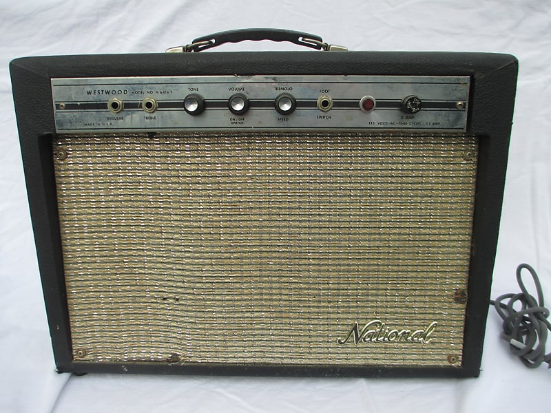 Vintage 1967 National Westwood 6416T Guitar Amplifier -- | Reverb