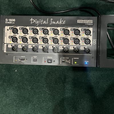 Roland S-1608 16x8 Stage Unit Digital Snake System w/Rack | Reverb
