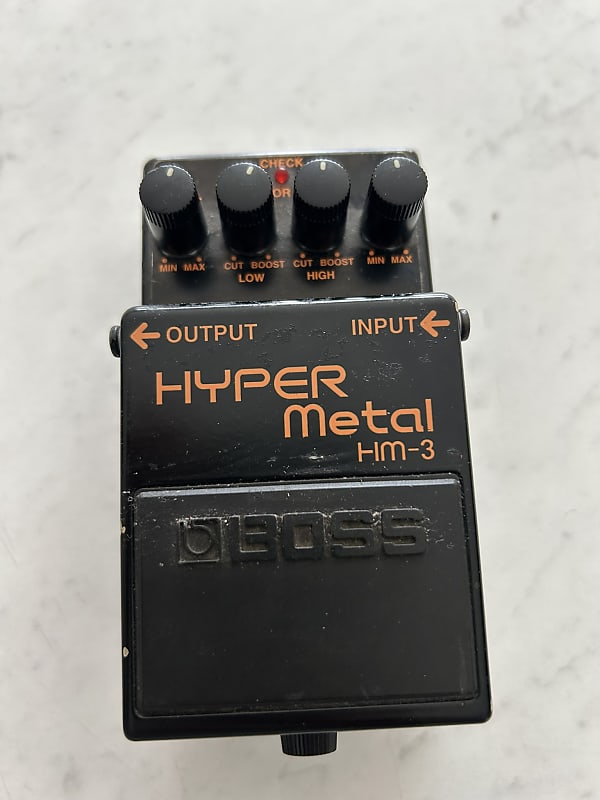 Boss HM-3 Hyper Metal Distortion 1993 - 1998 - Black | Reverb France