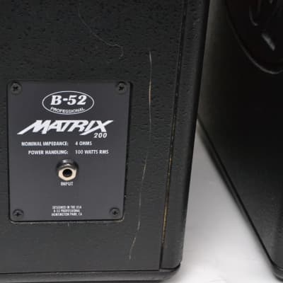 B-52 Matrix 200 200W 3-Piece Active PA System | Reverb