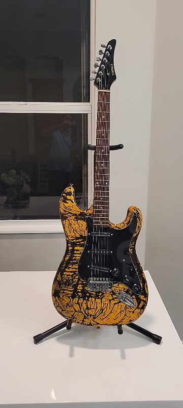 Samick Artist series guitar Vintage modified Modern Hot Rail | Reverb