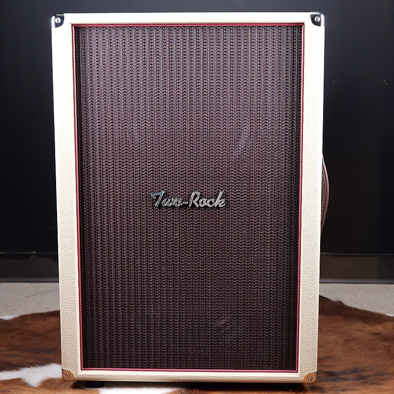 Two-Rock 2x12 Vertical Cabinet Blond Tolex TR12 Speakers | Reverb