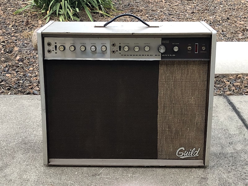 Guild Thunderbird Amp 1x12 & 8" Tube Combo 60s Vintage w | Reverb