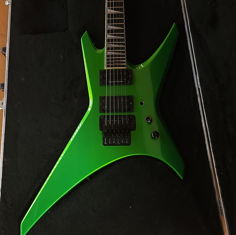 Jackson USA Warrior WR1 - Absinthe Frost | Reverb