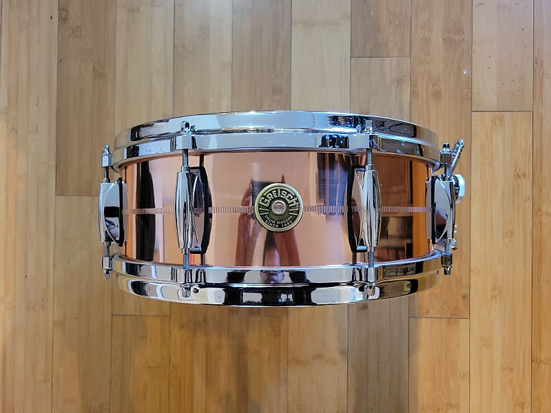 Snares - (Used) Gretsch 5x14 USA Custom Copper Snare Drum | Reverb