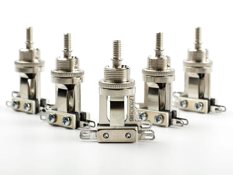 Switchcraft 3-Way Toggle Switch, Short Straight, 5-Pack | Reverb