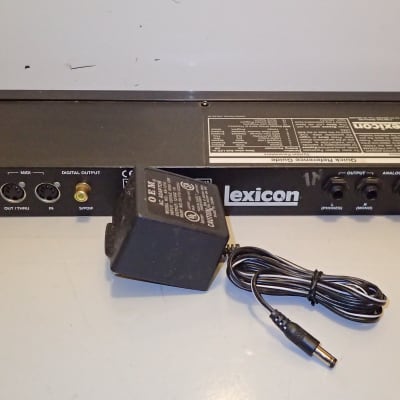 Lexicon MPS-100 Dual Channel Multi-Effect Processor Vintage | Reverb