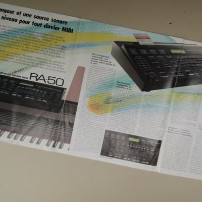 Publicité en français Original ROLAND RA50 RA-50 REALTIME | Reverb