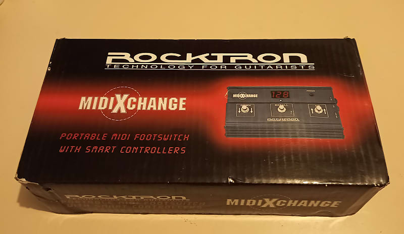 ROCKTRON MIDI X CHANGE MIDI FOOT SWITCH CONTROLLER | Reverb Australia