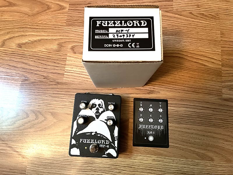 Fuzzlord Effects MF-4 Fuzz Pedal | Reverb
