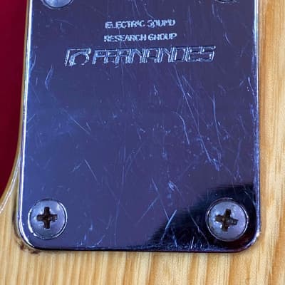 Fernandes FTE-65N Stone logo 1980's Japan Electric Guitar | Reverb