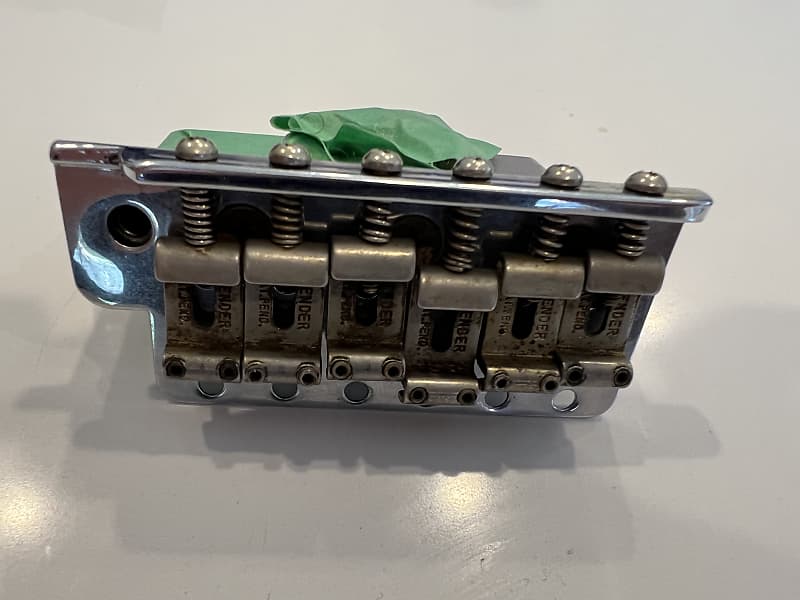 Fender Stratocaster custom shop bridge | Reverb