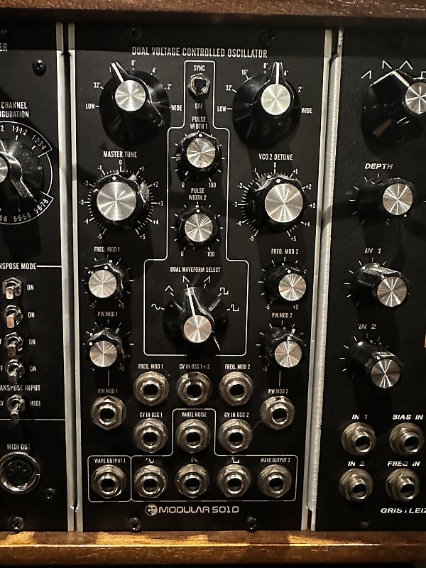 Moon Modular 501D - Dual Voltage Controlled Oscillator Moog | Reverb