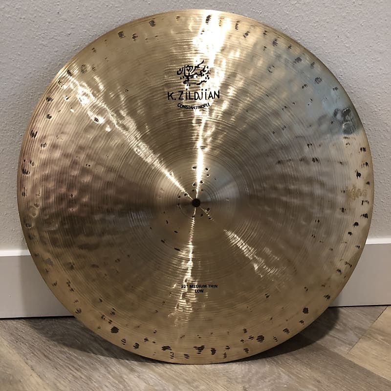 Zildjian K Constantinople 22” Medium Thin Low Ride | Reverb