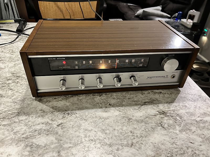 Masterwork M-4800 vintage solid state stereo receiver | Reverb