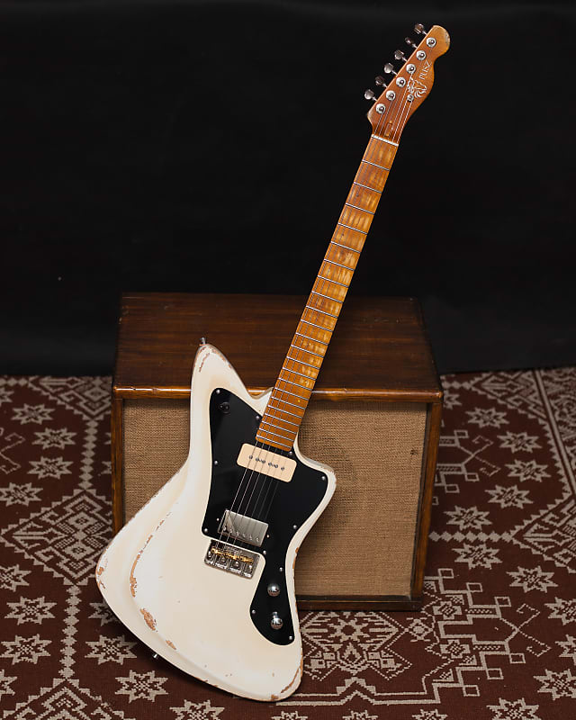 PUSZ Guitars JETSON - White Relic - SALE 2023 | Reverb