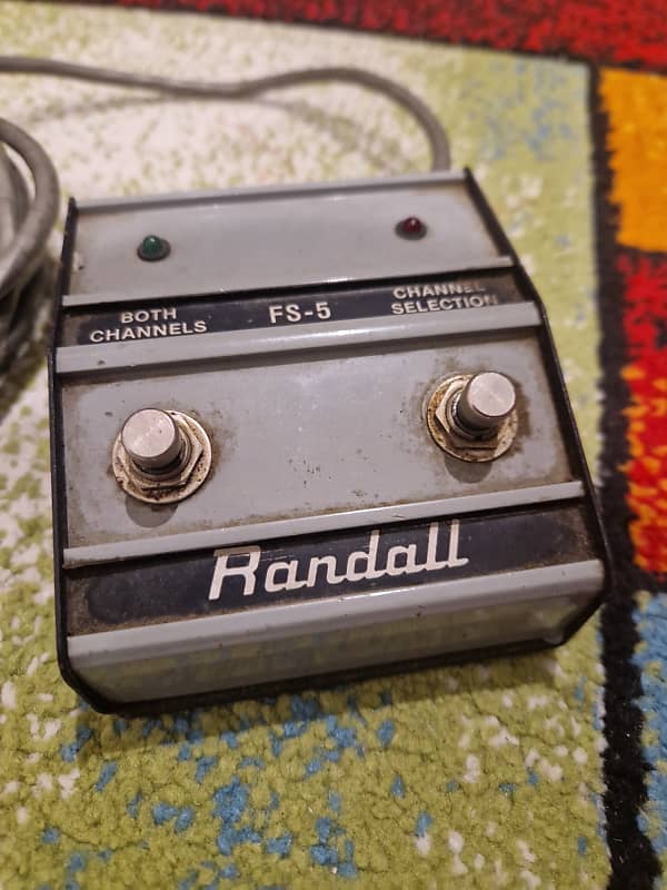 Randall FS-5 footswitch 1980-1990 - Grey | Reverb