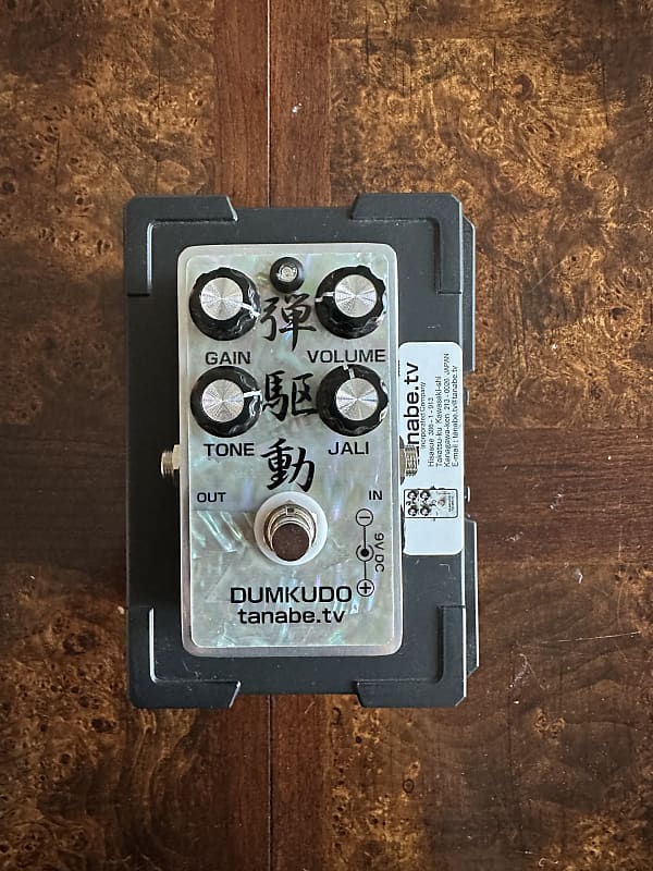 Tanabe .tv Dumkudo Dumble Style Overdrive Abalone Sea Shell | Reverb