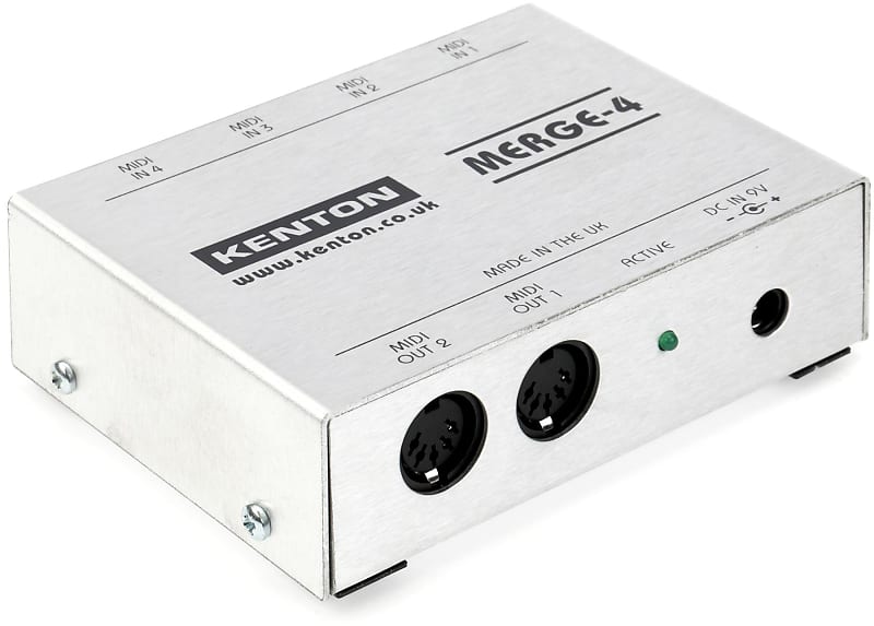 Kenton Merge-4 MIDI Merge Box (MIDIMerge4Kd1) | Reverb
