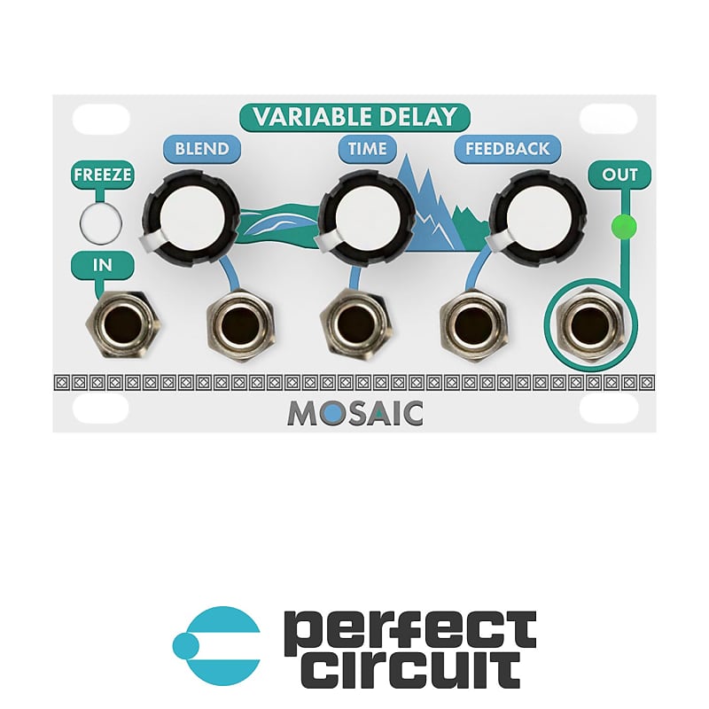 Mosaic Variable Delay (White) [DEMO] | Reverb