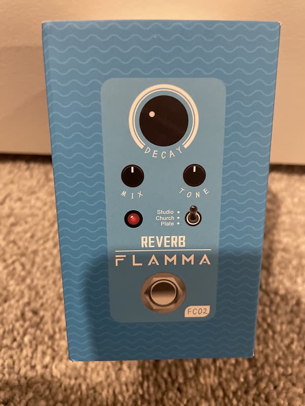Flamma FC02 Mini Reverb Pedal Digital Guitar Pedal with 3 | Reverb