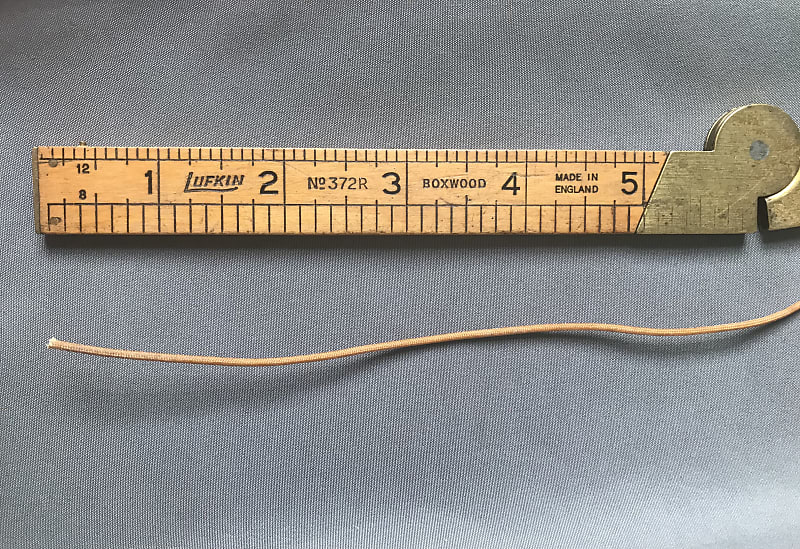 Original 1950’s Vintage Varnished Tan Color Cloth Insulation | Reverb