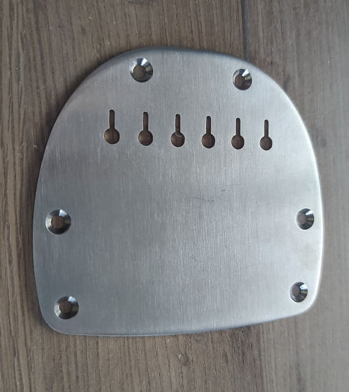 Faction Jazzmaster / Jaguar Hardtail Plate Brushed Steel | Reverb
