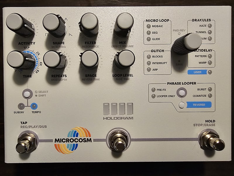 Hologram Electronics Microcosm 2020 - Present - White | Reverb