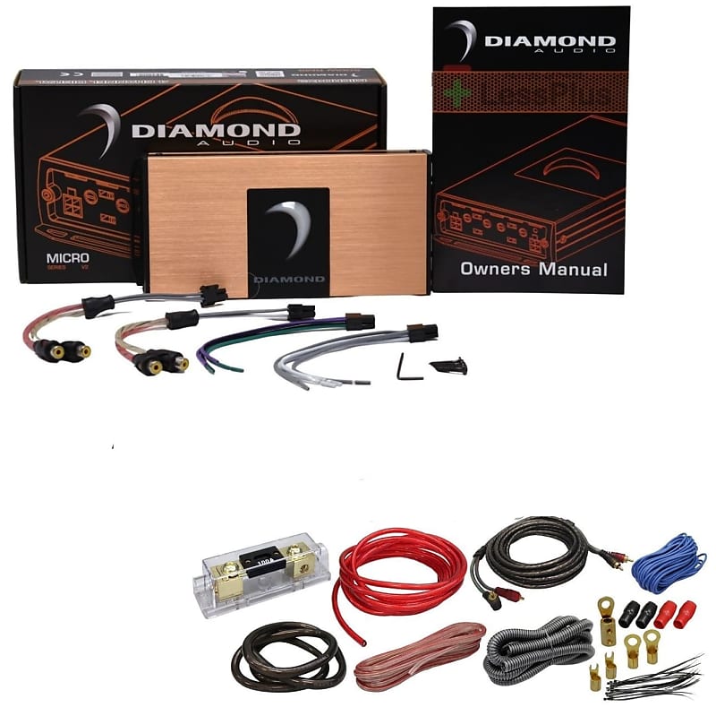 Diamond Audio MICRO4V2 4-Channel 600W RMS Class D Amplifier + | Reverb
