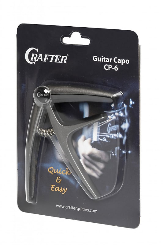 Crafter Electric and Acoustic guitar capo- Metal | Reverb