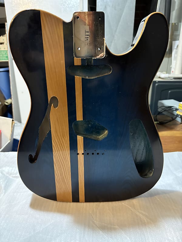 MJT Thinline body 2020s - Nitro racing stripe | Reverb