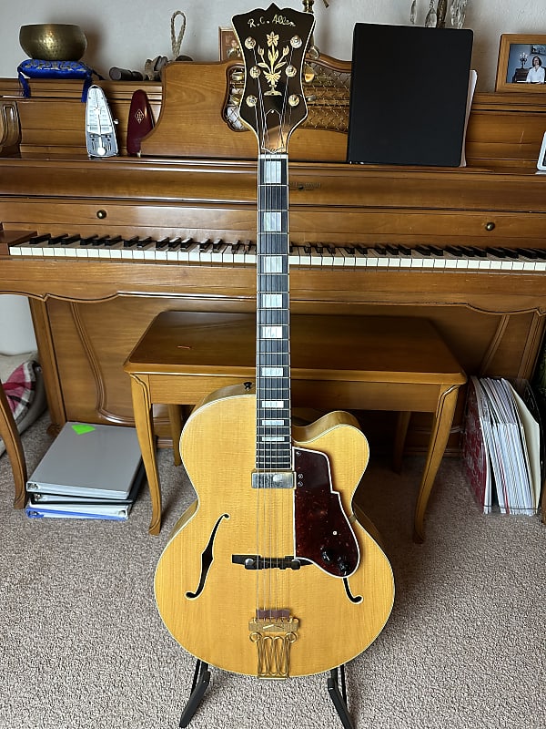 RC Allen Custom Leader Archtop Natural 1999 - Natural | Reverb